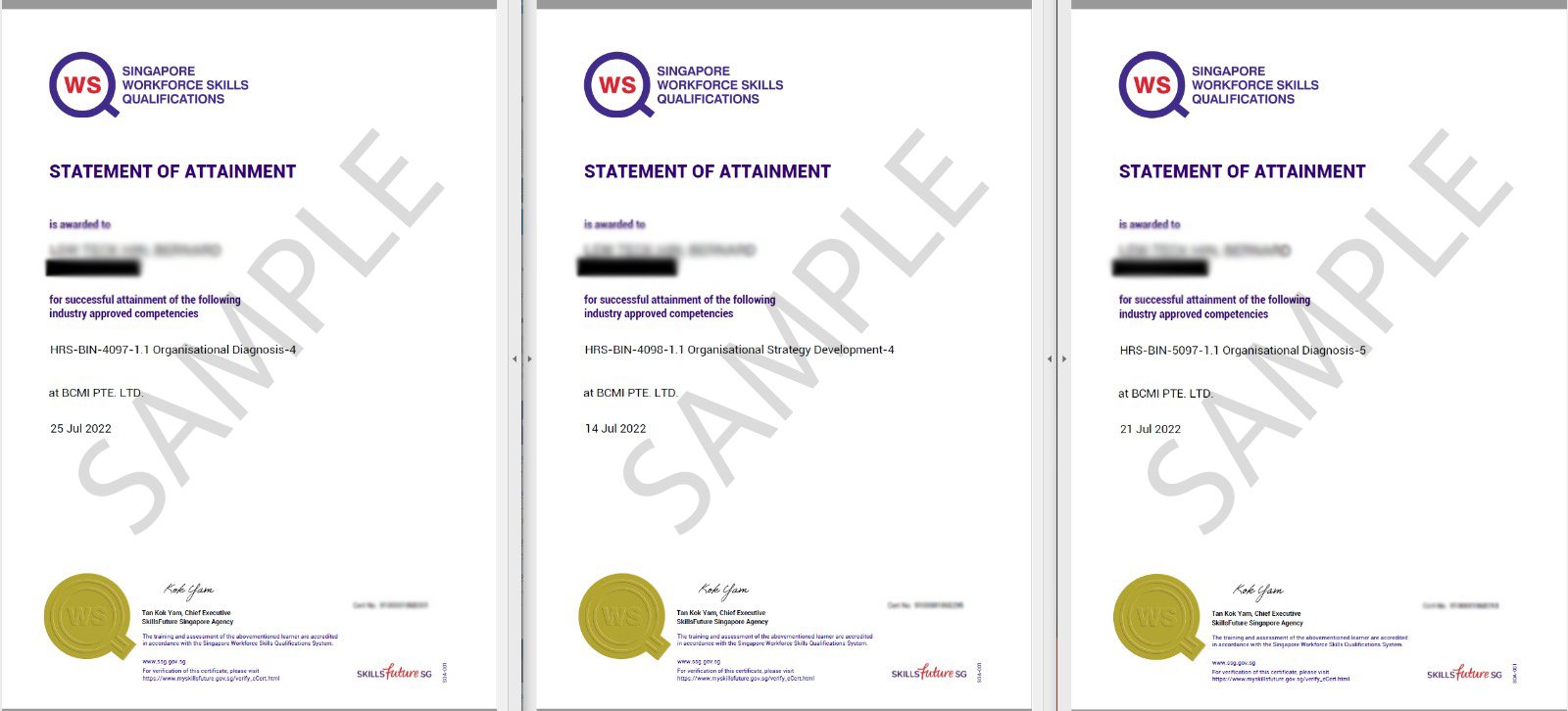 [WSQ-BCM] How To Download The WSQ Statement of Attainment (SOA)?